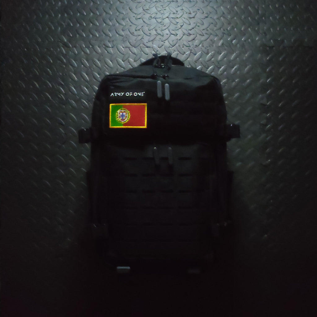 PORTUGAL FLAG EMBROIDERED VELCRO PATCH – ARMY OF ONE